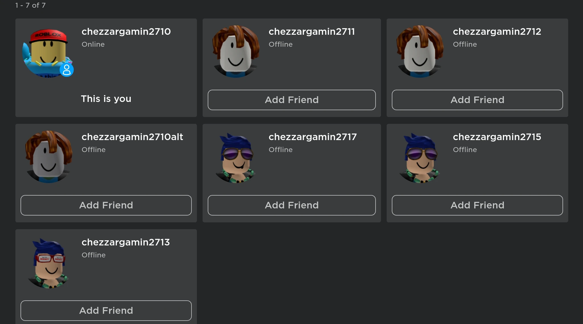 Lemme introduce you to my alts. | Fandom