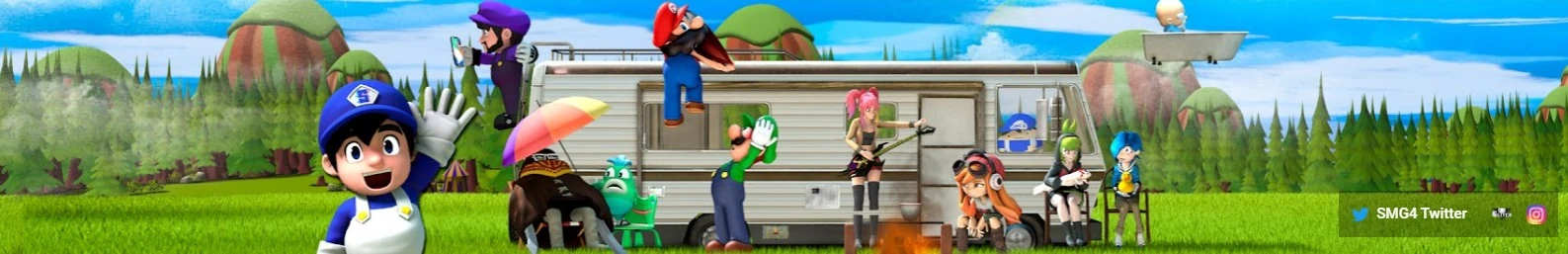 SMG4 updated their banner | Fandom