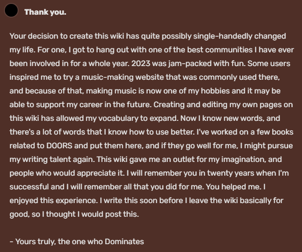 I sent this to the owner | Fandom