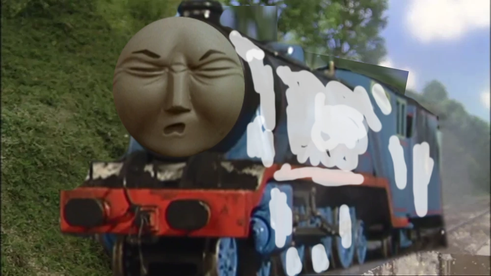My Beautiful blue Paint! Shouted Gordon | Fandom