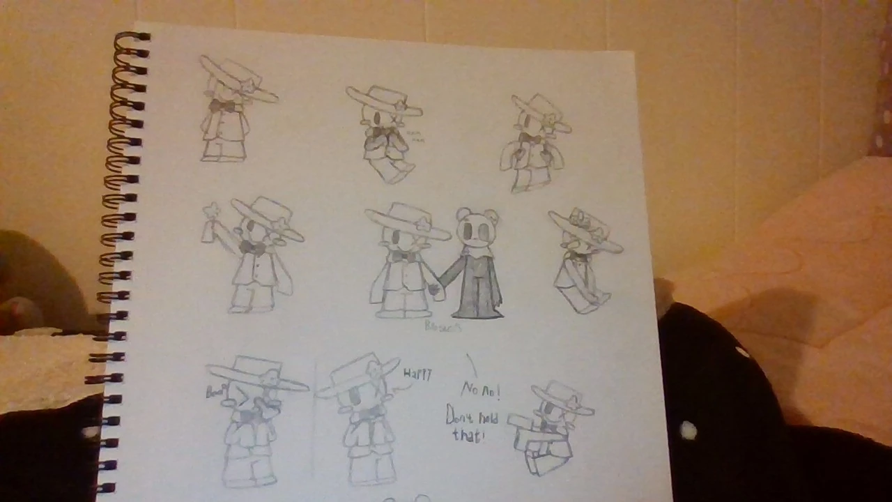 Here are some sanrio TIO doodles I made a while ago (School started ...