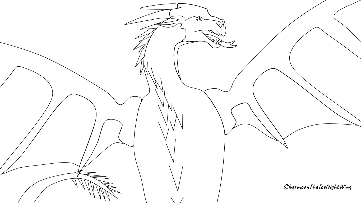 hehehe doing RainWing or IceWing color requests with my base cuz I'm ...