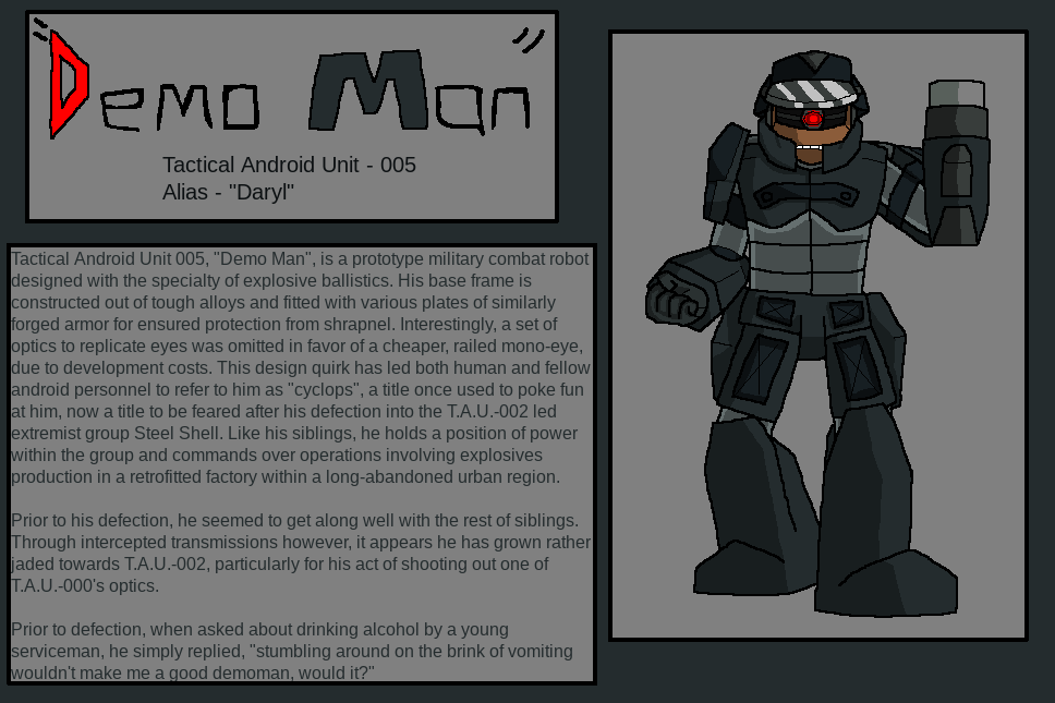 Demo-Man (TDS x Mega Man) | Fandom