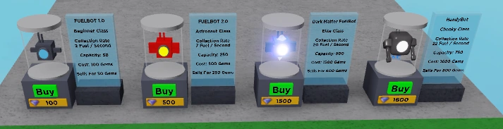 Fuel Bots | 3-2-1 Blast Off Simulator Wiki | Fandom