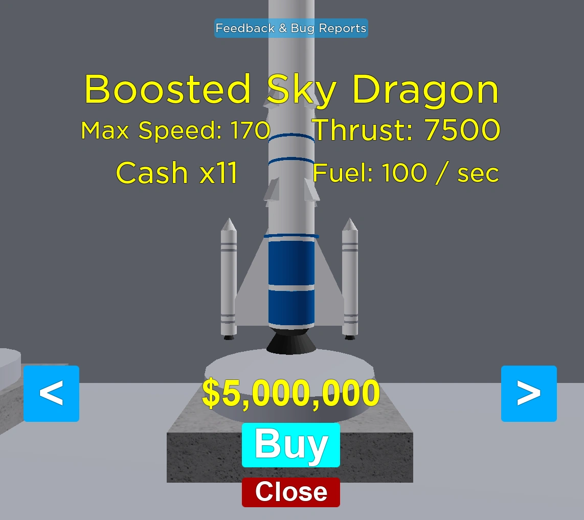 Boosted Sky Dragon | 3-2-1 Blast Off Simulator Wiki | Fandom