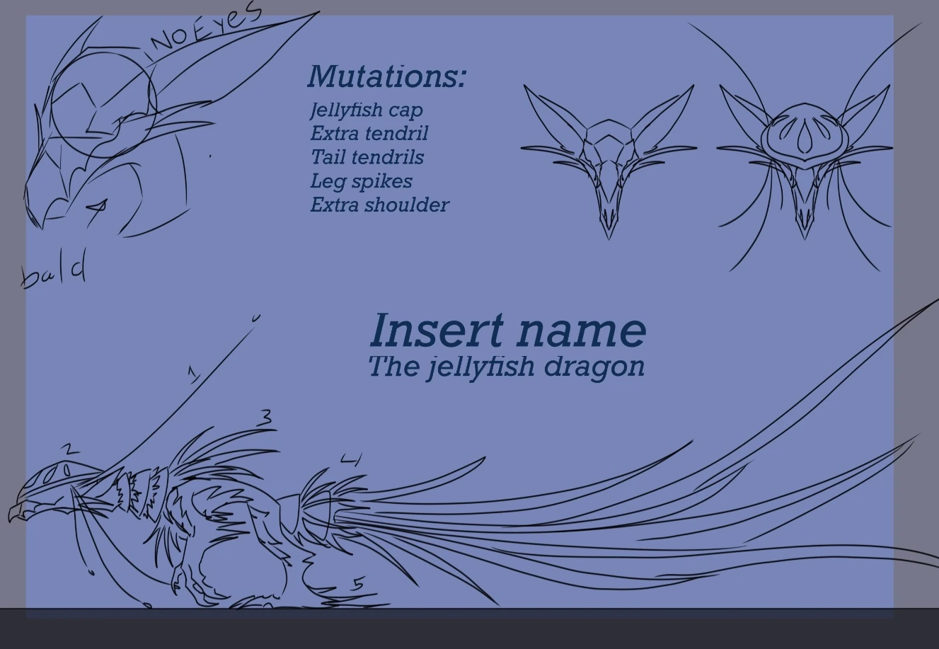 HALF FINISHED JELLYFISH DRAGON CONCEPT | Fandom