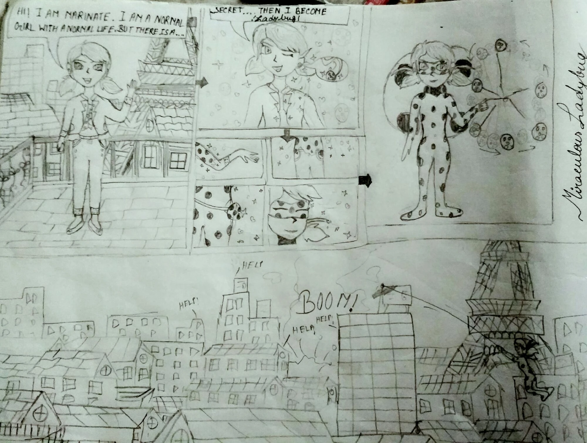 My comic for MIRACULOUS LADYBUG ? | Fandom