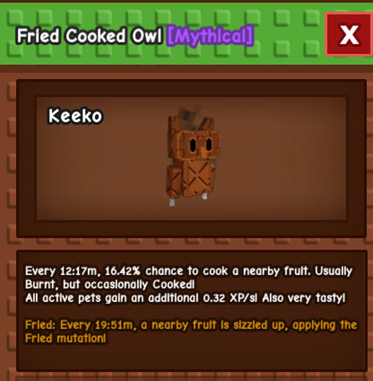 finally got the elusive fried cooked owl :3 | Fandom