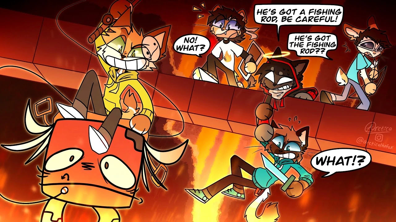 incredible minecraft manhunt speedpaint with 685 views by Arctica The ...