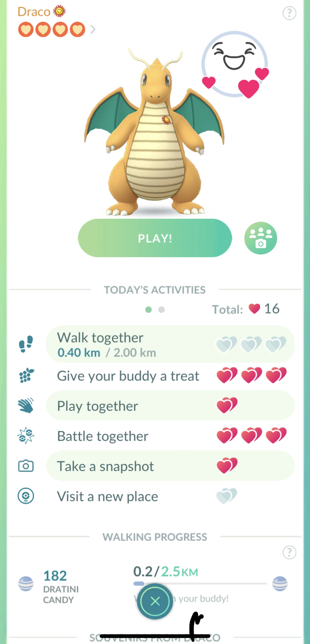 Finally, I got my perfect dragonite best buddy!!! | Fandom