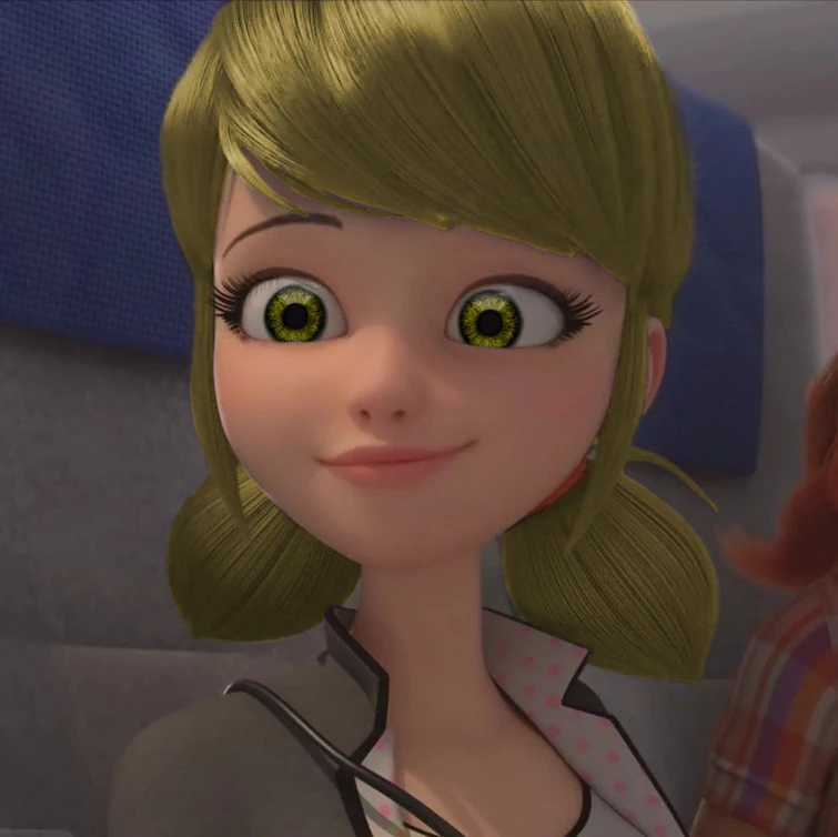 Marinette with yellow hair and eyes | Fandom