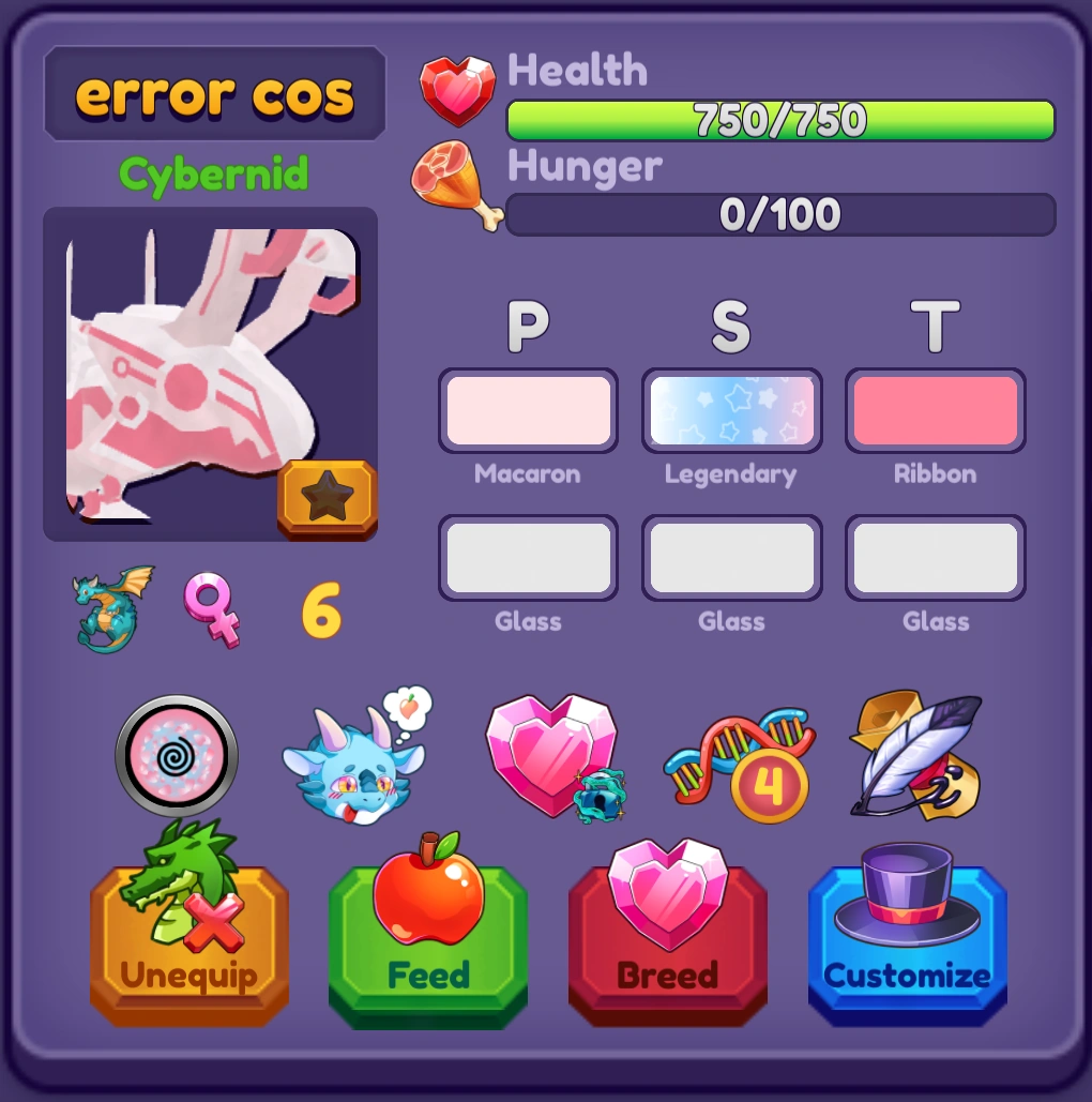 Taking offers on an Error Cosmetic 4 Mut 2/3 SM Leg C Cybernid! | Fandom