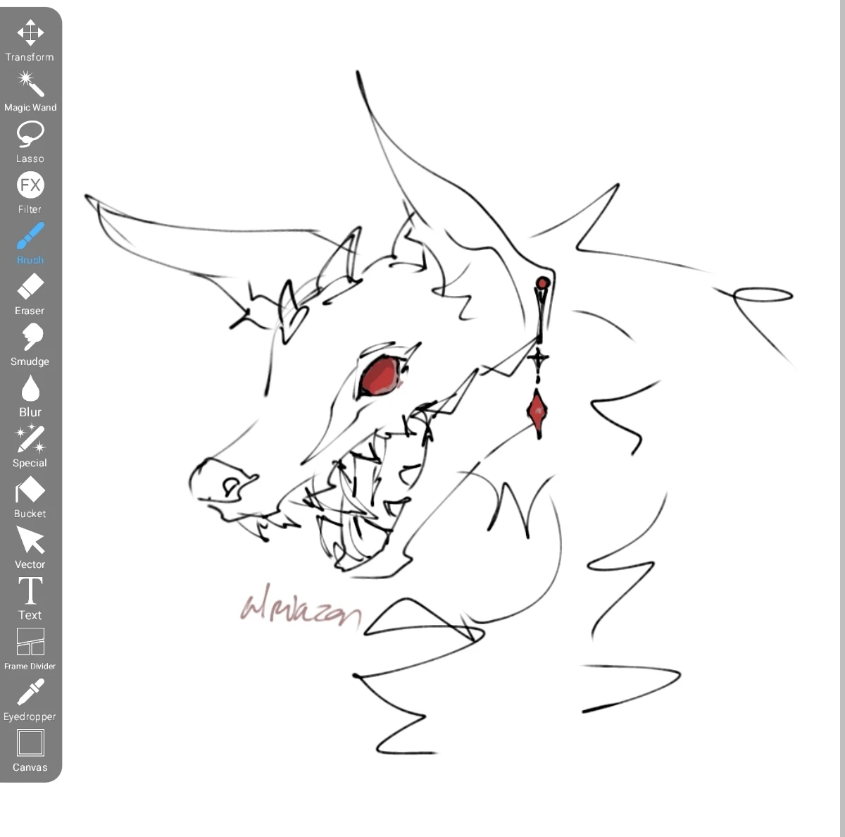 sketching a creature every day until my birthday 8?? Is it?? | Fandom