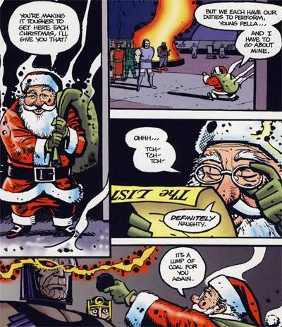 Christmas until Santa survives giving gifts to DC's most evil villain ...