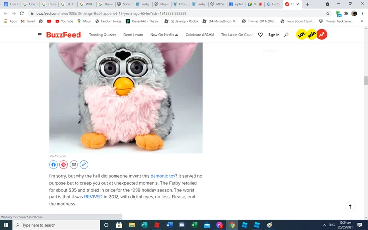 Furby is officially dead. | Fandom