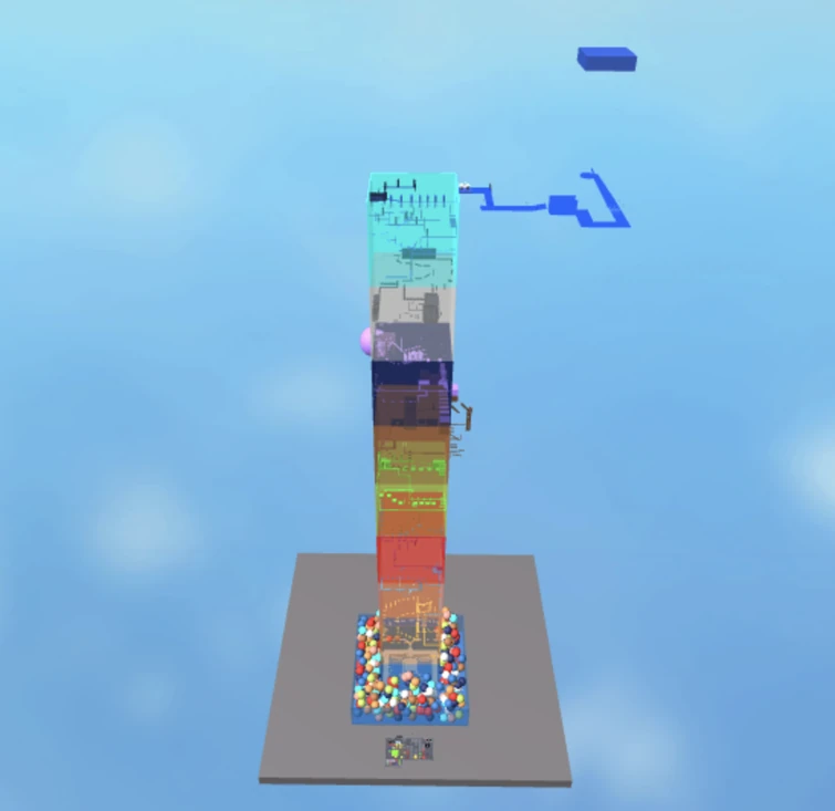 Tower of Screen Punching but the top comment changes one thing every ...