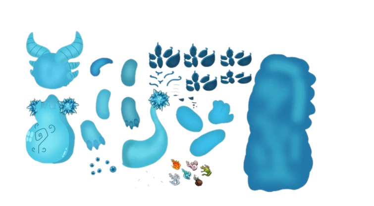 The escrystals- Sprite sheet duos! | Fandom