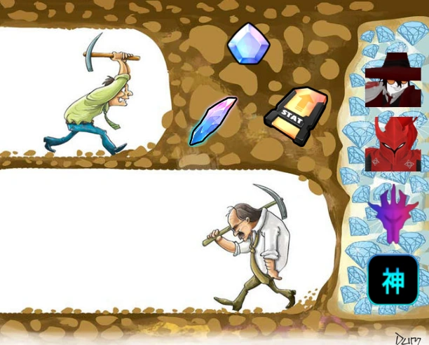 99% of gamblers quit before they hit it big | Fandom