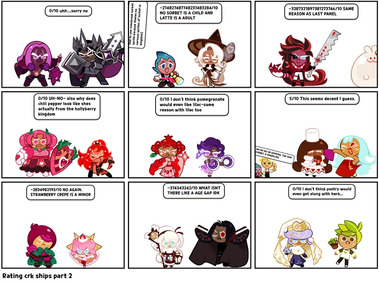 Rating Cookie Run Ships with a generator again because I can | Fandom