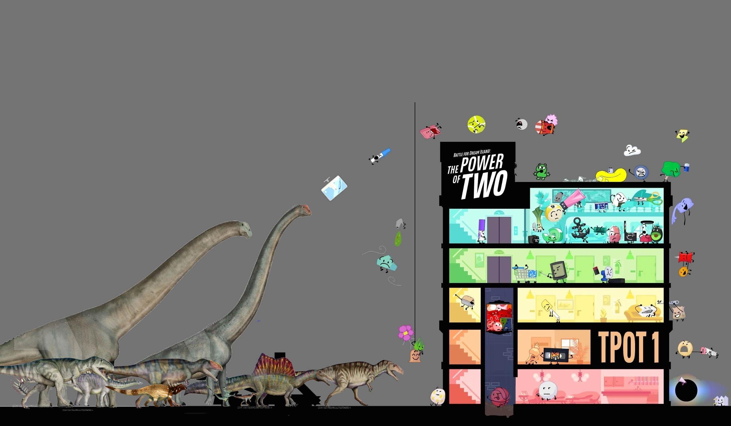 IRL Dinosaurs compared with TPOT Hotel | Fandom