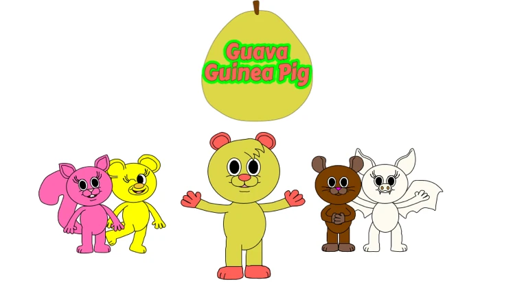Guava Guinea Pig and his friends | Fandom
