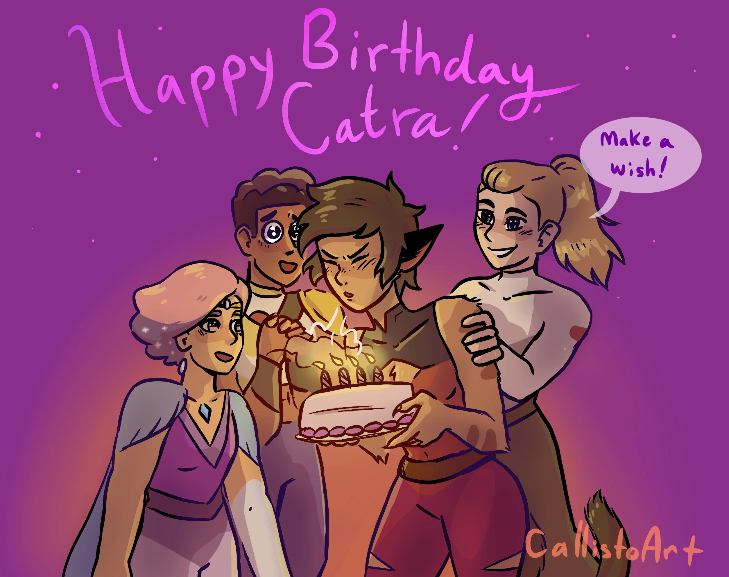 Happy Birthday, Catra!!! Fanart of The Birthday Girl and The Rest of ...