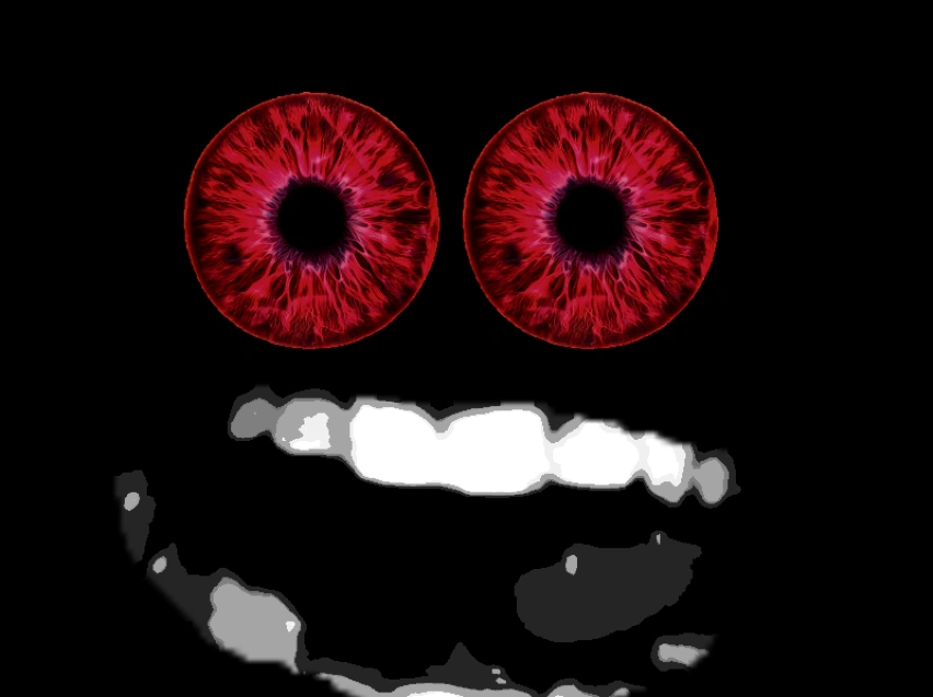 watch out there's this freaky scary guy out there! | Fandom