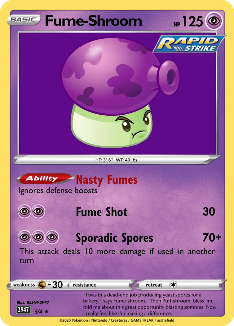 Made my favorite plants into pokemon cards | Fandom