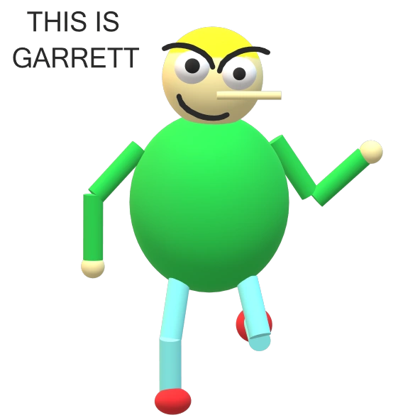 So Garrett, man | Fandom