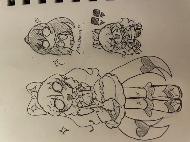 mashiron doodles in 2000s scene style >3 | Fandom