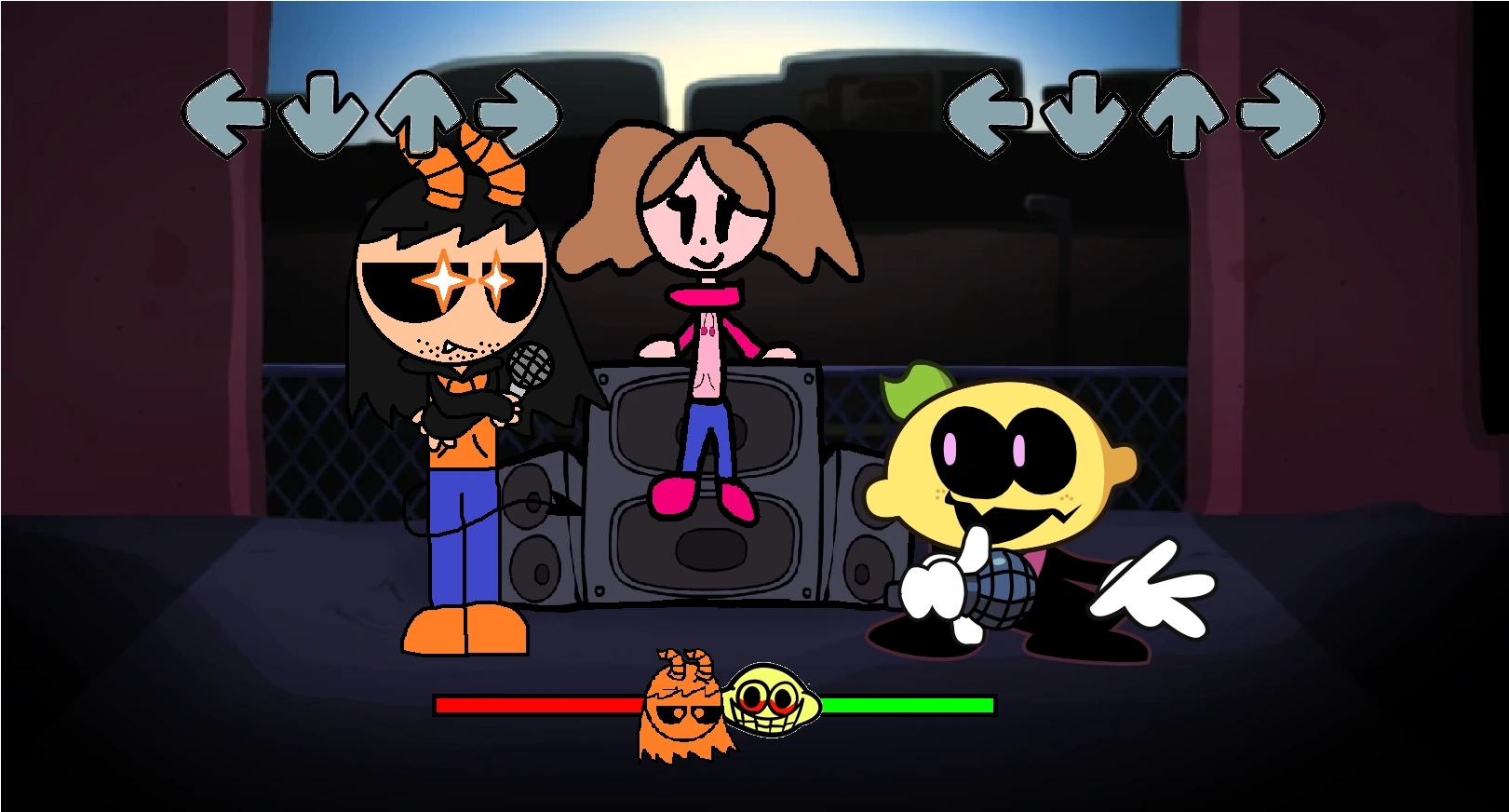 Friday Night Funkin': Future. Feat. Fun-Sized Monster. Week 5: Robert ...