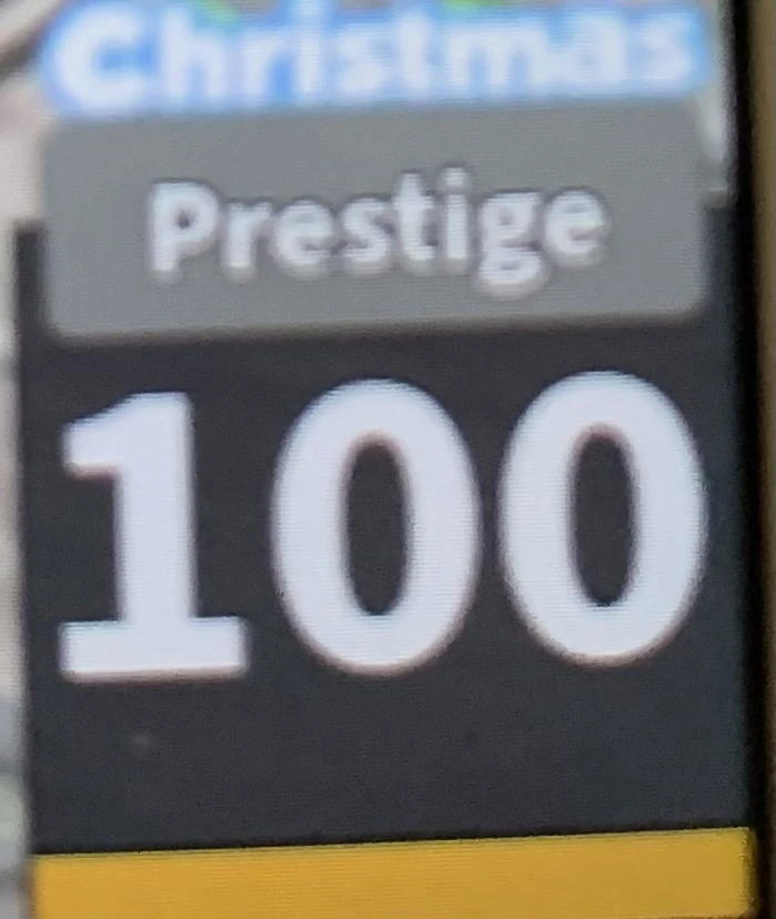 What does the prestige thing mean? | Fandom