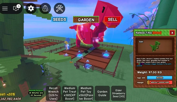 Semi Godly Rainbow Trex | Fandom