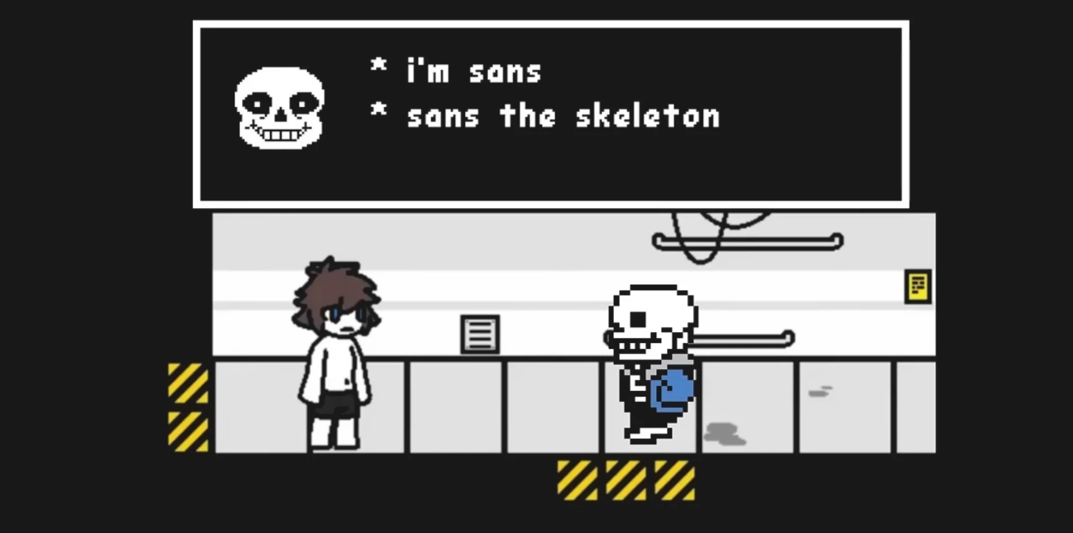 Sans get out of there: | Fandom
