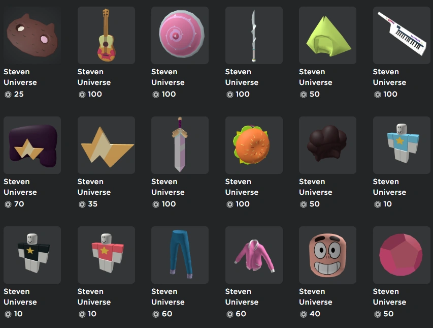 All Steven Universe Roblox UGC (So far) | Fandom