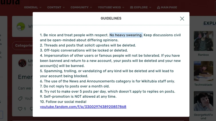 Is swearing allowed | Fandom