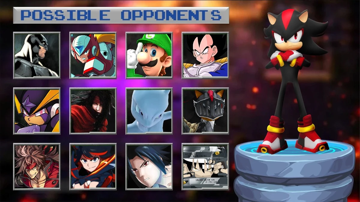 The Many (MANY) Matchups of Shadow the Hedgehog | Fandom