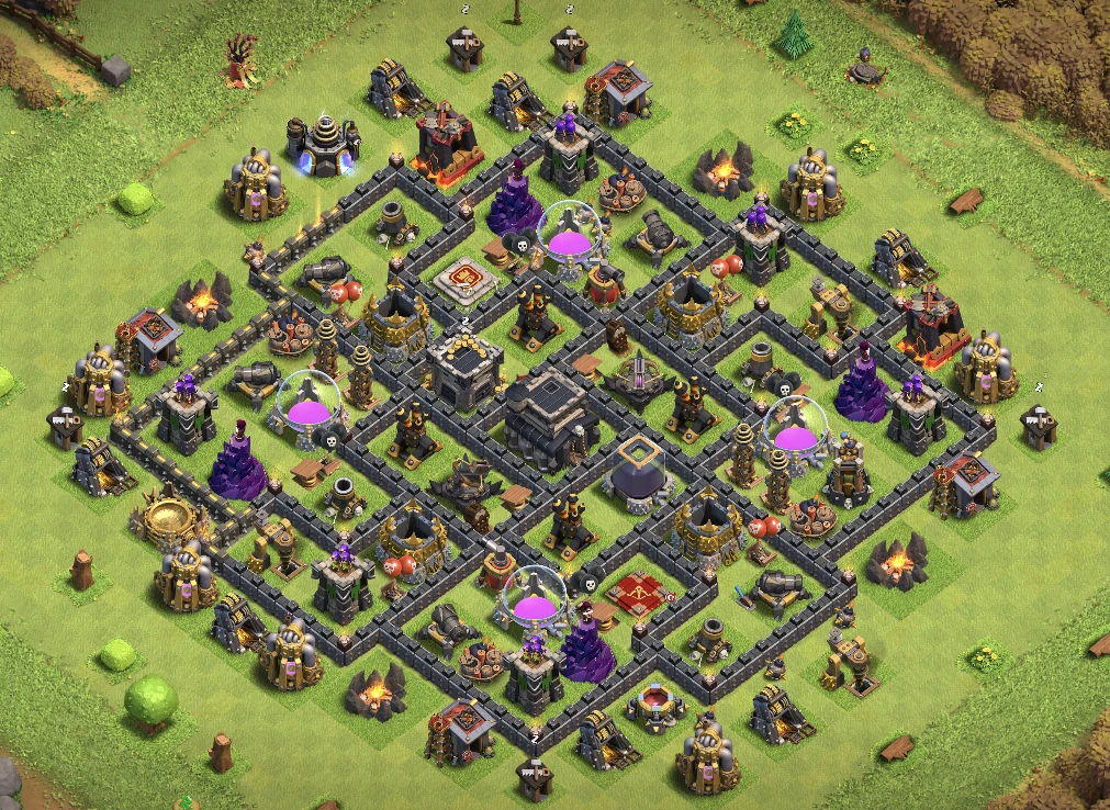 rate my th9 base | Fandom