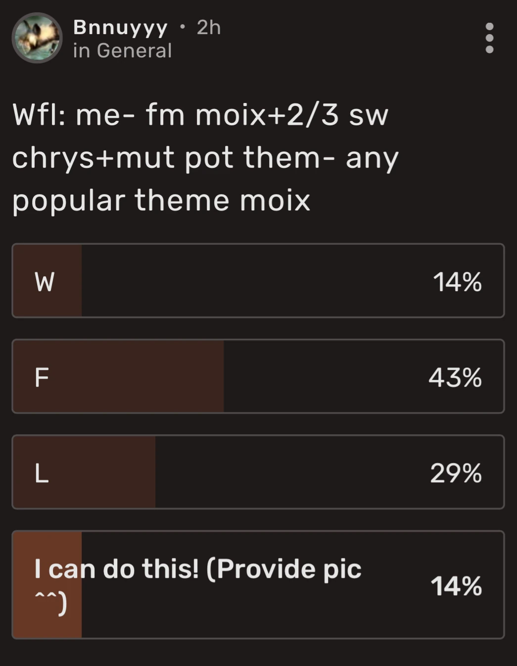 Lf ANY popular themed moix | Fandom