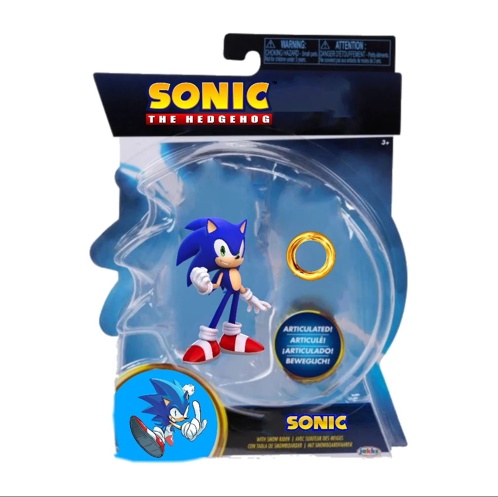 If I were to make sonic action figures, this is what it would look like ...