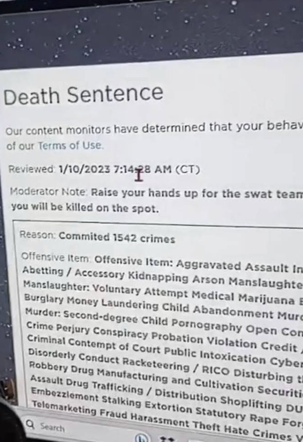 Roblox always banning me for no reason smh | Fandom