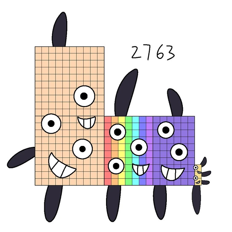 fanmade numberblocks:2,763 | Fandom