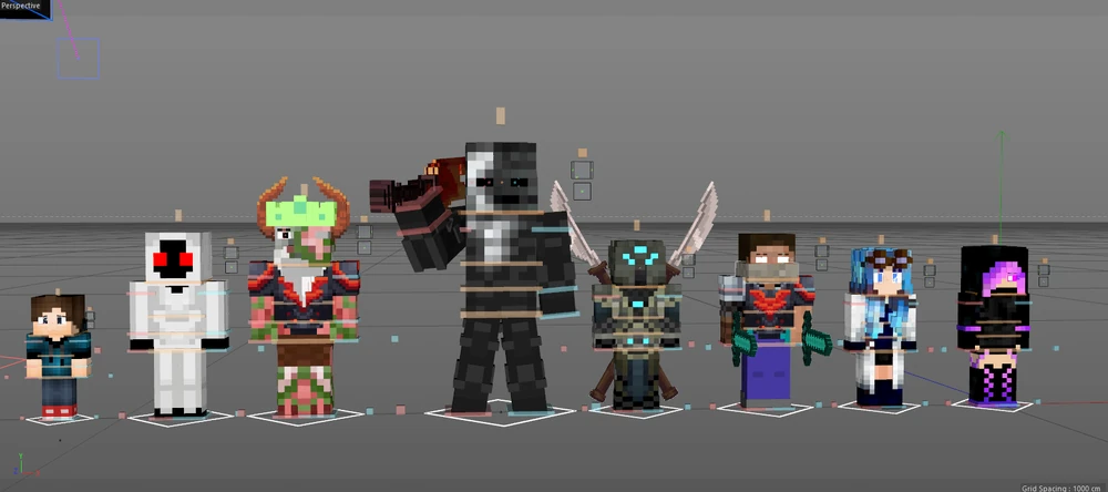 Never realised Ceris was shorter than Herobrine at first (in this ...
