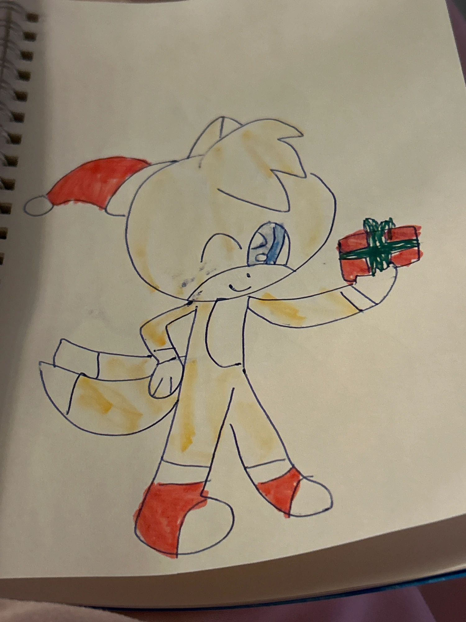 Christmas tails in my style | Fandom
