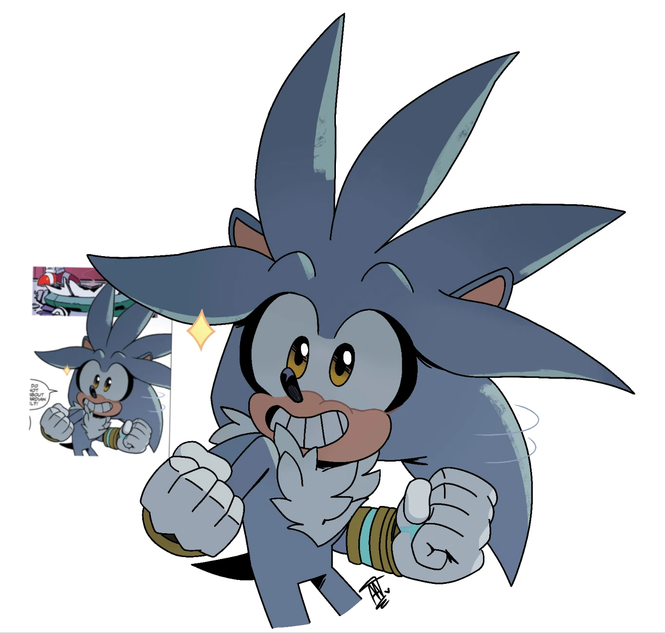 Another IDW Silver redraw | Fandom