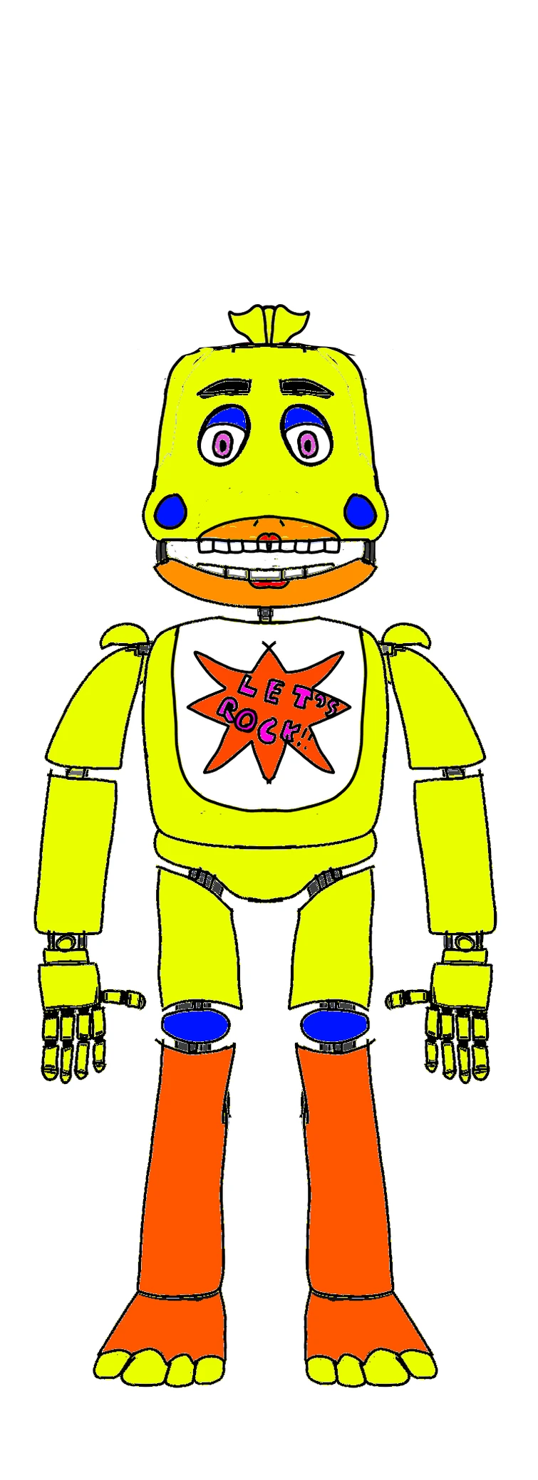 Wave 1 of redesigned FFPS Animatronics: Rockstars + Contained Puppet ...