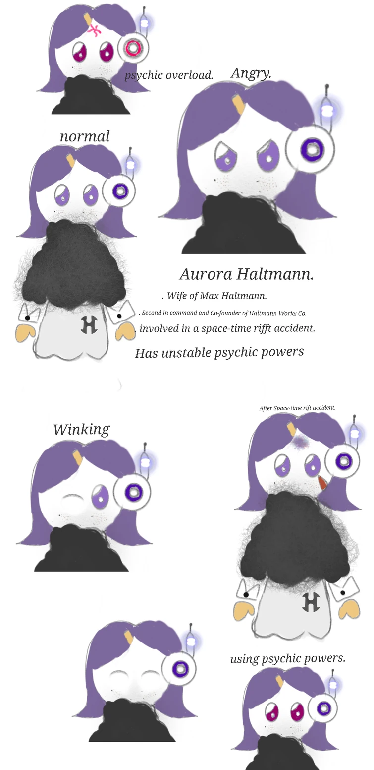 Aurora Haltmann art fight ref!!! | Fandom