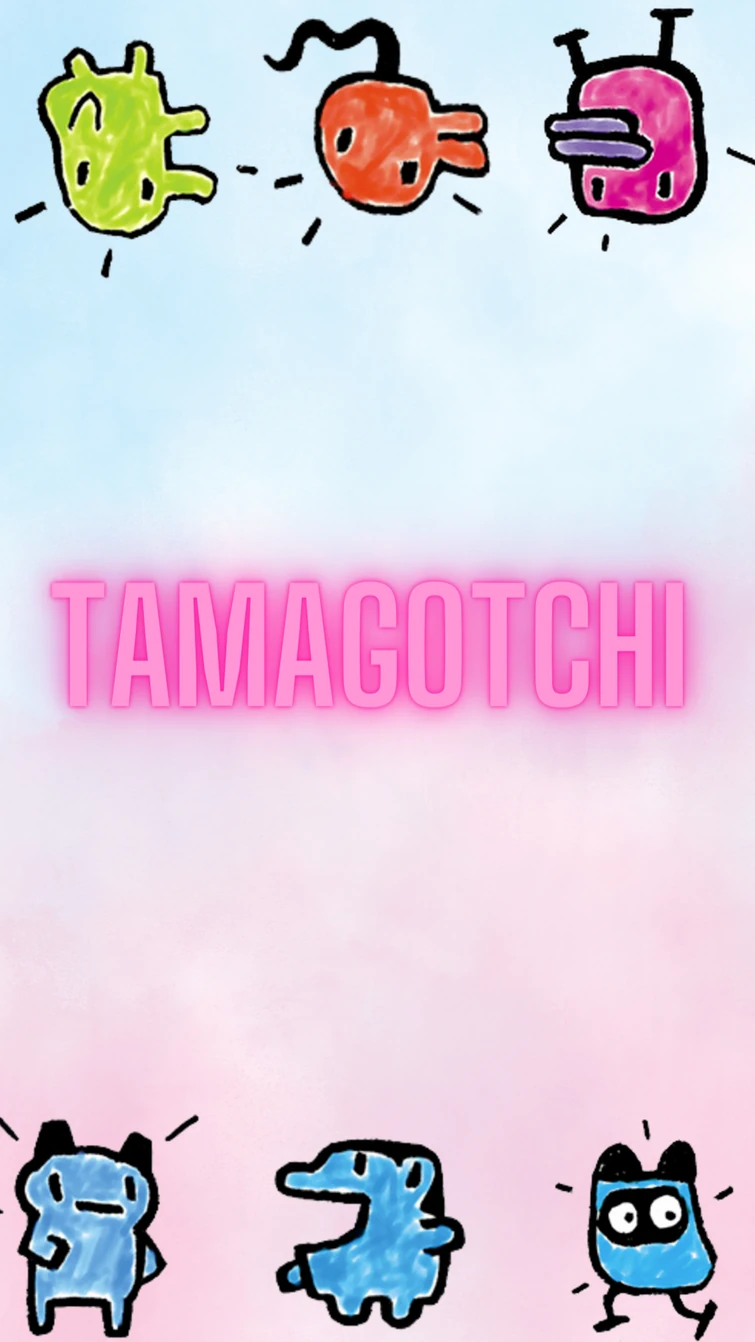 I made a tamagotchi wallpaper! | Fandom