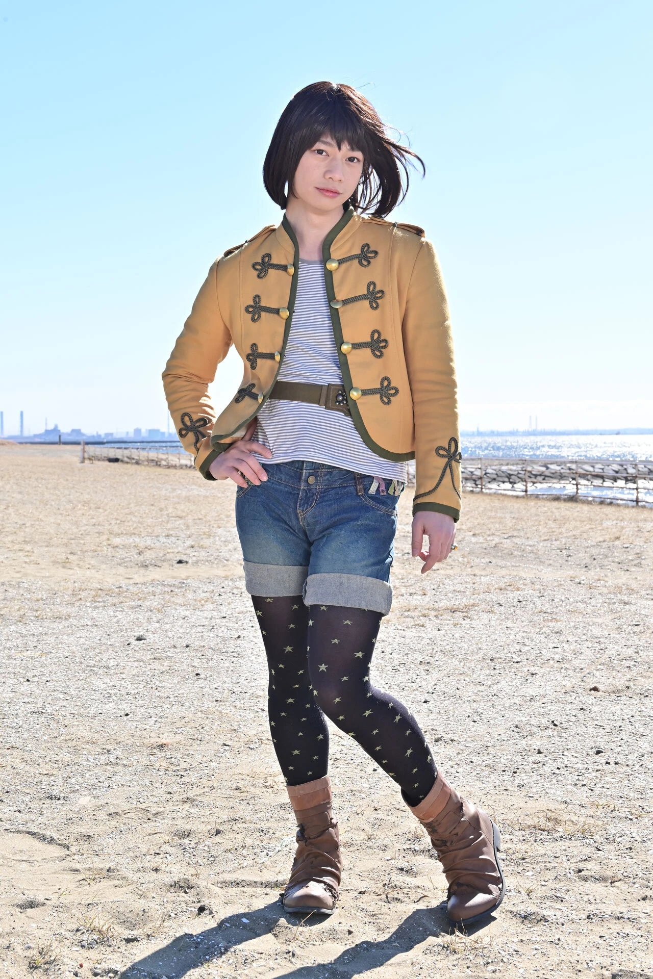 Gai Ikari cosplayed as Luka Millfy in TwoKaiser Vs. Gokaiger | Fandom