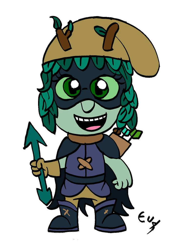 My drawing of Huntress Wizard | Fandom